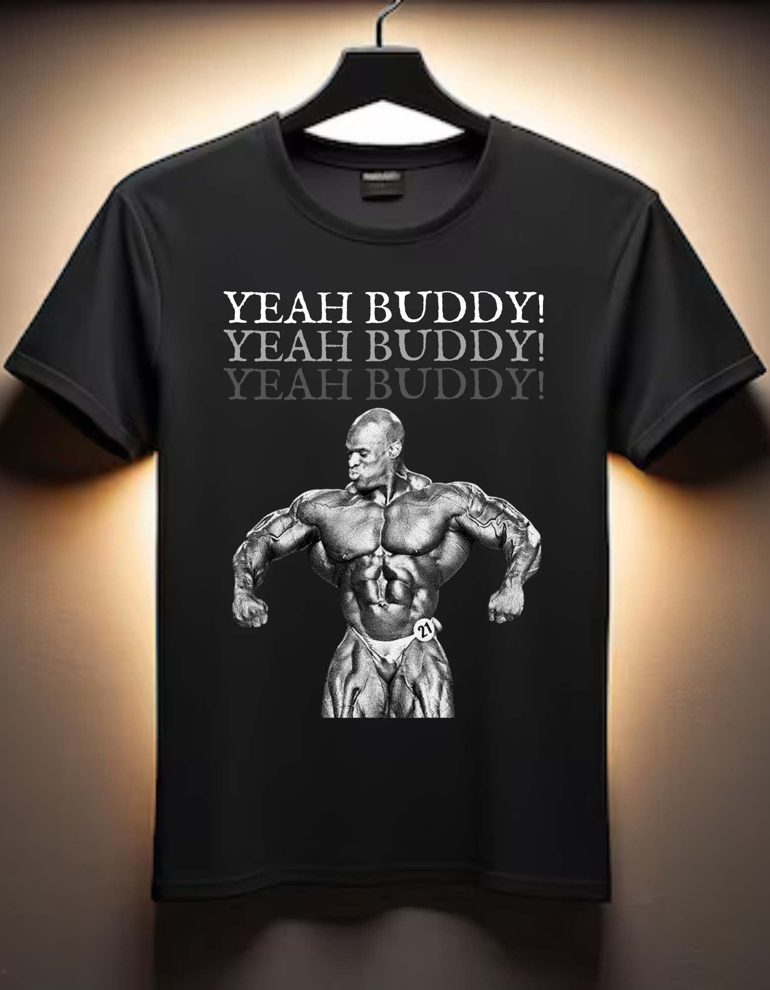 Yeah Buddy TShirt- Black – Epic Tee Fusion